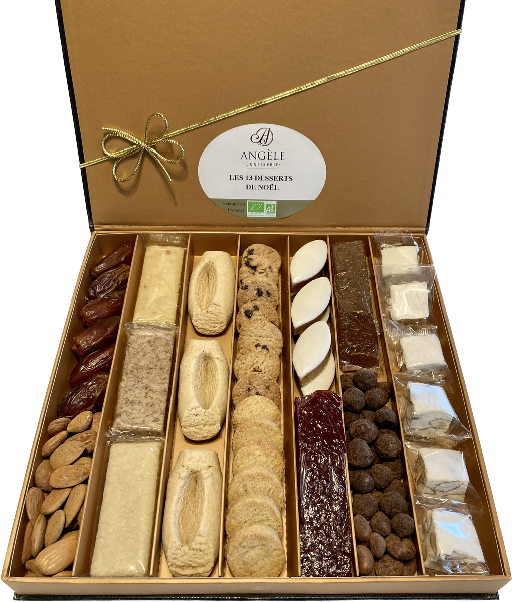 LES 13 DESSERTS DE NOEL - Coffret cadeau – Angèle Confiserie